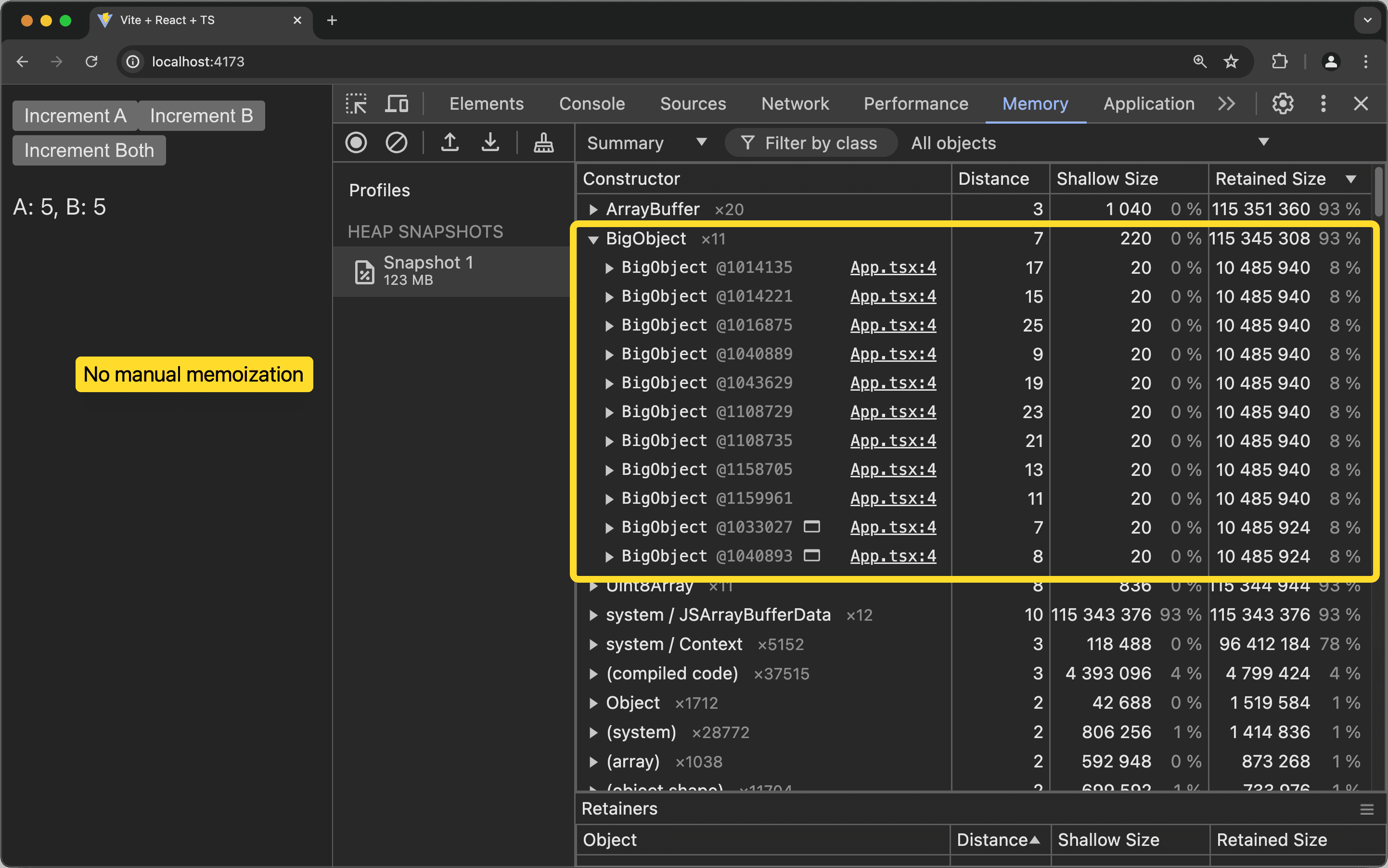 (번역) 교묘한 리액트 메모리 누수 - 리액트 컴파일러가 당신을 구하지 못하는 이유 | emewjin.log